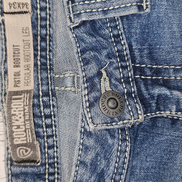 Rock & Roll | Jeans | Rock Roll Pistol Bootcut Jeans Mens 34x34 Regular ...